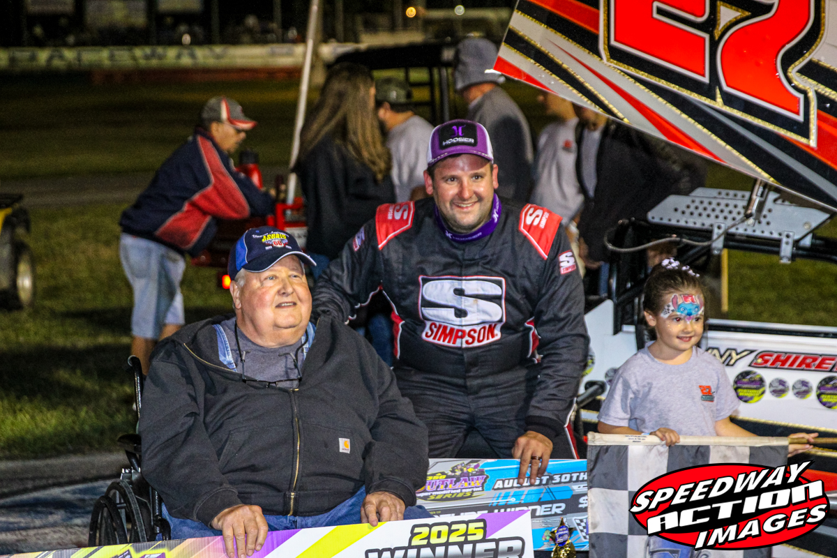 DANNY SHIREY NIPS 4th OSS FEATURE AT LRP SATURDAY NIGHT | Speedway ...
