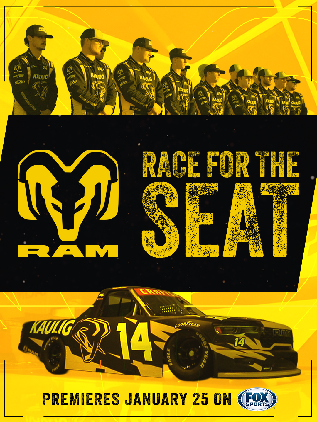RAM Race For the Seat Debuts January 25th on Fox Sports | Speedway ...